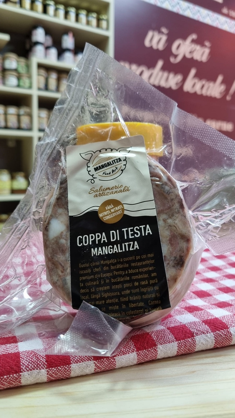 Copa di testa Mangalitza (toba) 250g – Bacania Mariucai